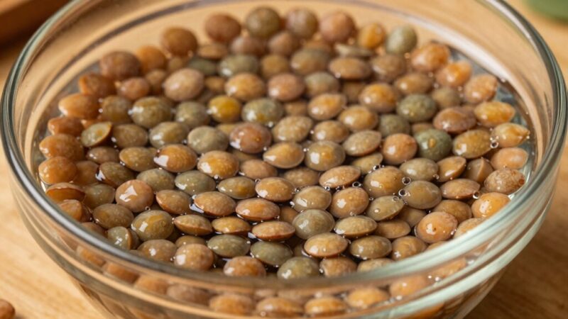 Soaking Lentils: Myth, Truth, and the Best Practice - The Culinary Gene
