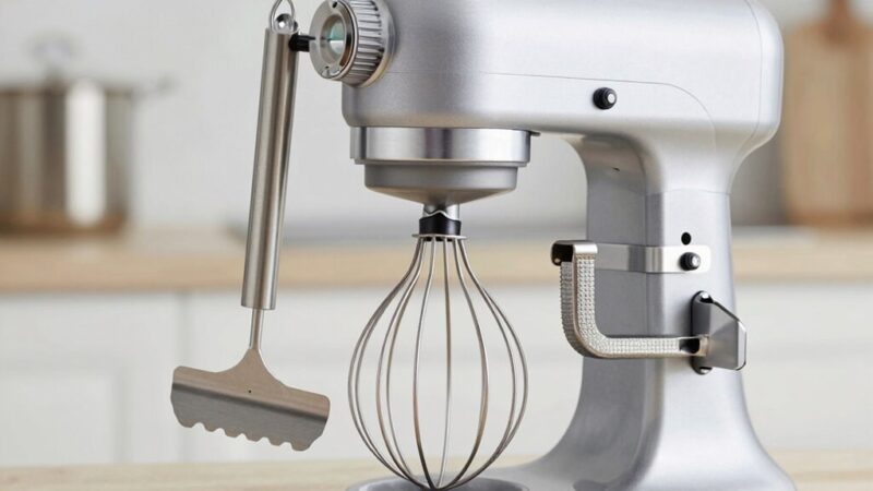 Stand Mixer Attachments Explained: Paddle vs Whisk vs Hook - The ...