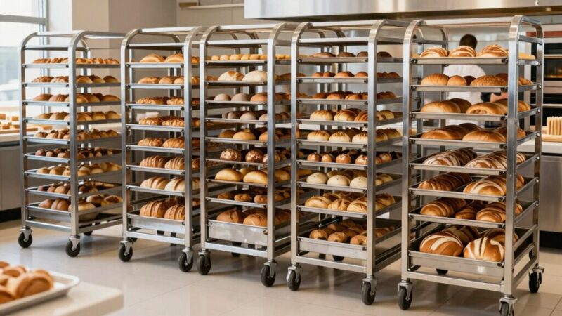 12 Best Rolling Sheet Pan Carts for Bakeries in 2026 - The Culinary Gene